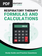 USMLE Step 1 Equations | PDF | Medical Specialties | Physiology