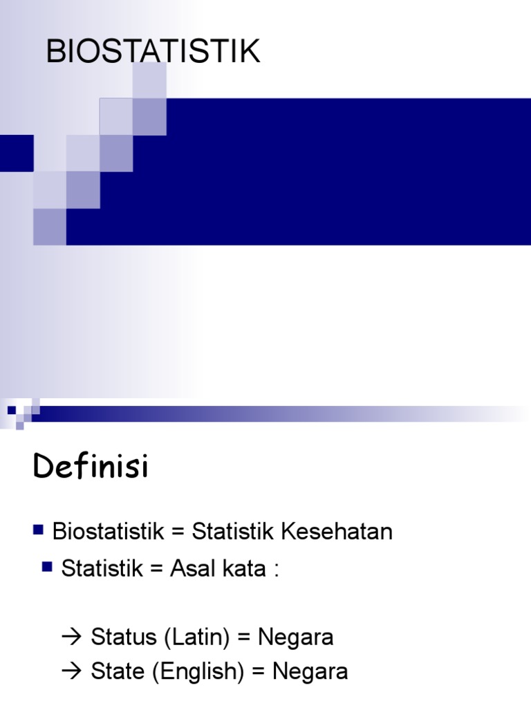Konsep Biostatistik-2 | PDF