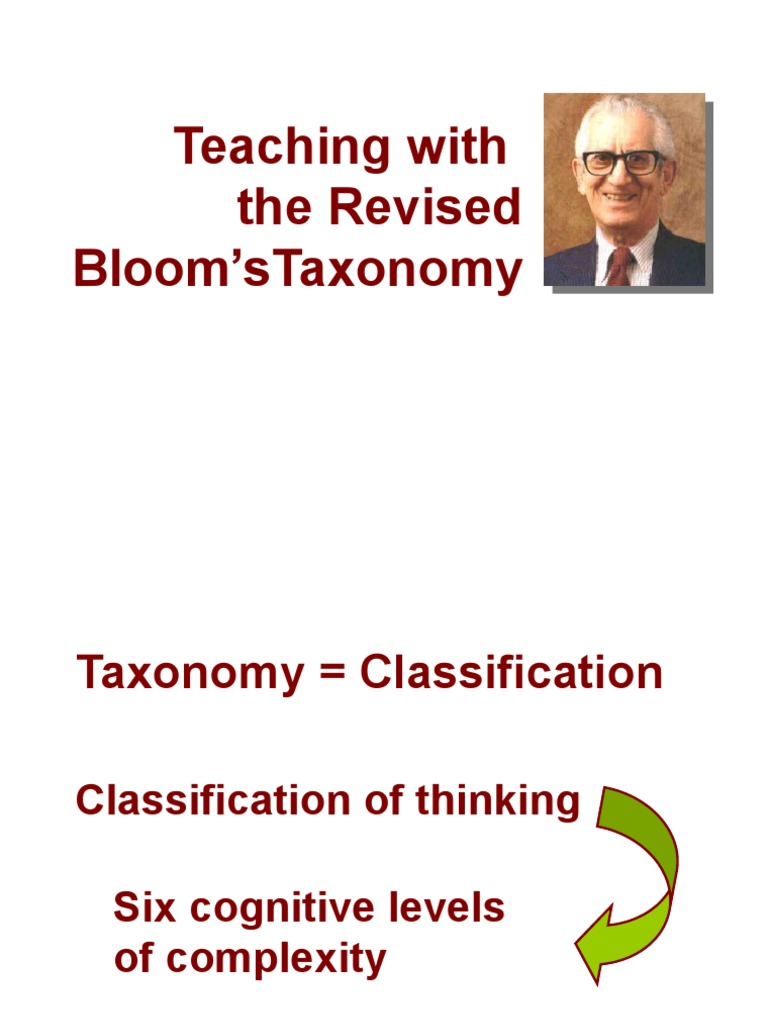 Revised Bloom's Taxonomy | PDF | Reading Comprehension | Analysis