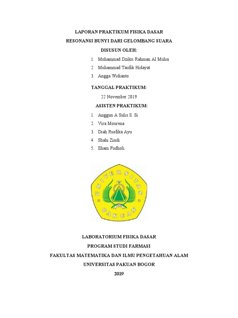 Laporan Praktikum Fisika Dasar 5 | PDF | Ilmu Sosial | Metode & Bahan Ajar