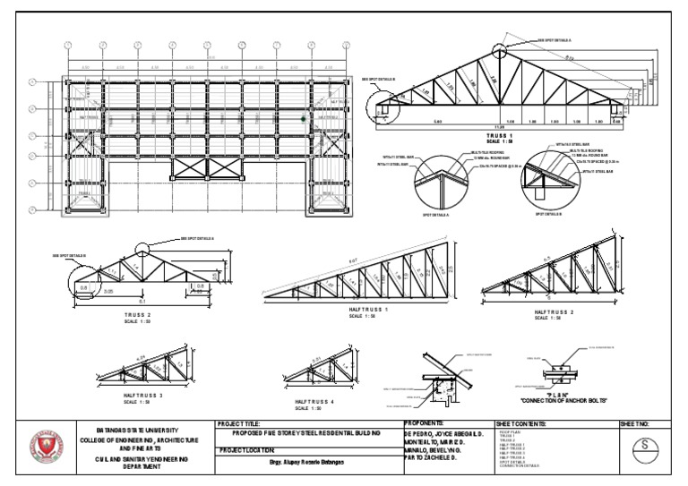 Truss Design PDF | PDF | Architectural Design | Architecture