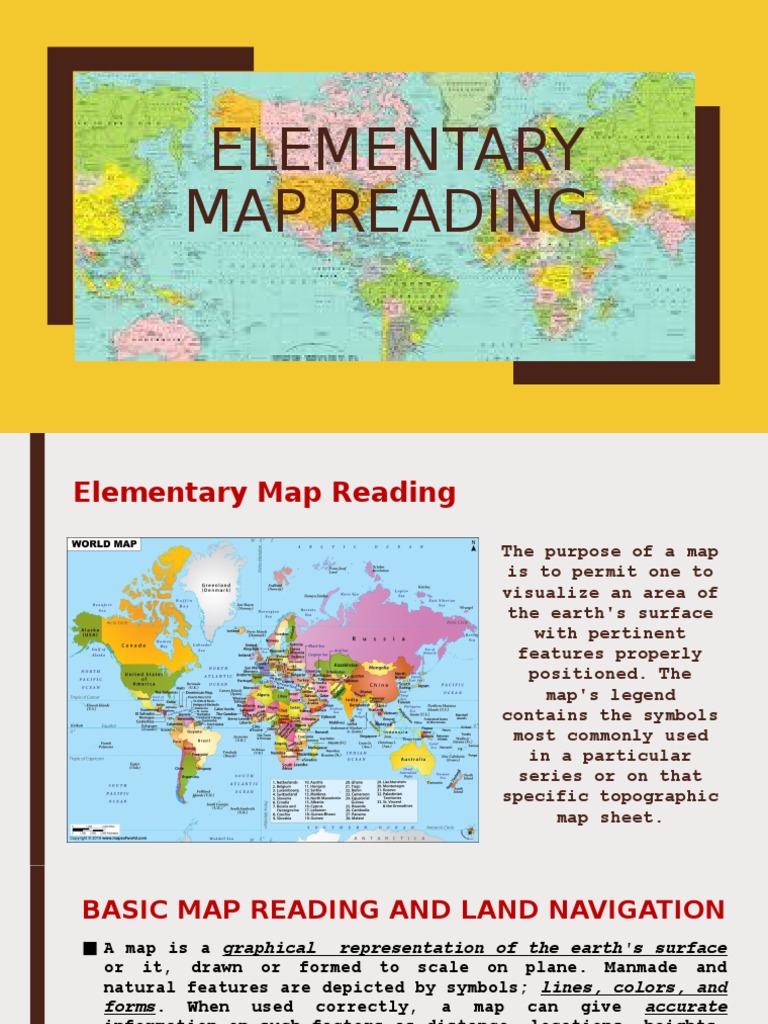 Elementary-Map-reading 2019-2020 | PDF | Map | Compass