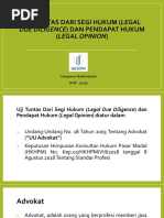 Contoh Legal Due Diligence | PDF