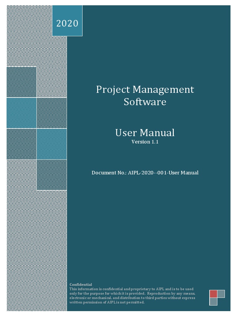 Project Management Software User Manual | PDF | Project Management | Computing