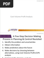 CVP Analysis Formulas Cheat Sheet | PDF