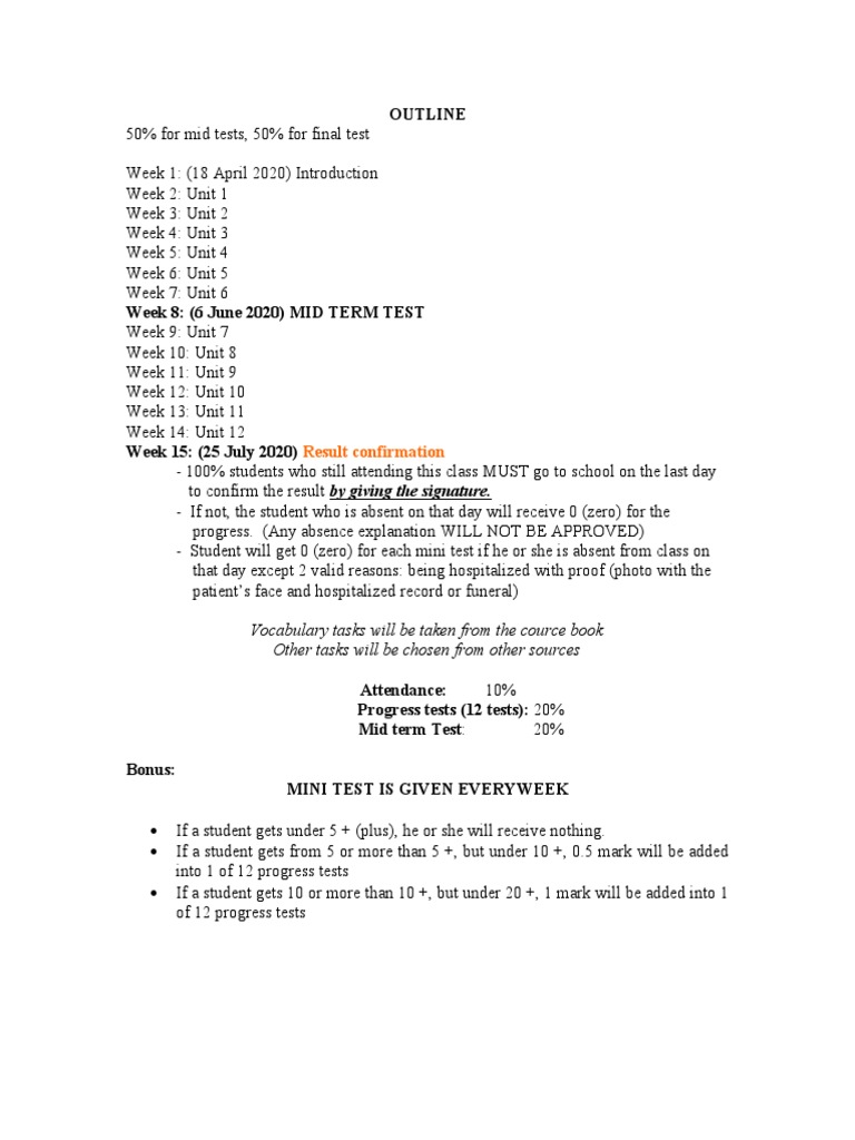 Outline: Result Confirmation | PDF