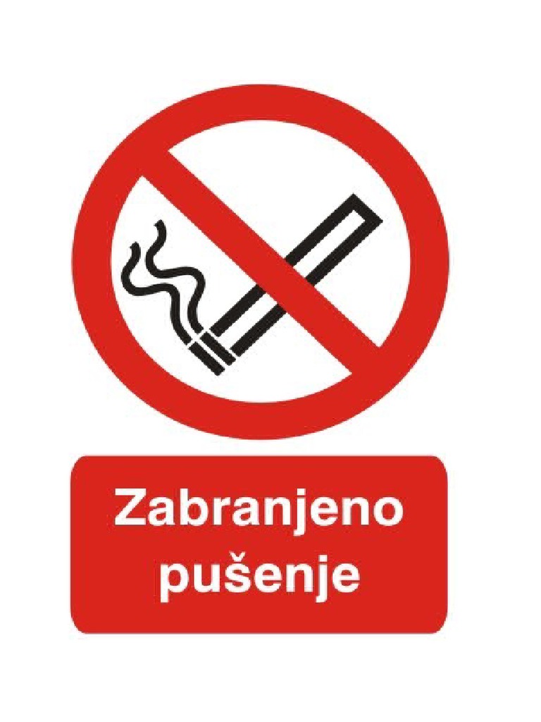 Zabranjeno Pusenje | PDF