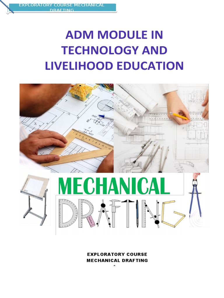 GR 8 TLE Mechanical Drafting-Quarter4 | PDF | Rectangle | Geometric Shapes