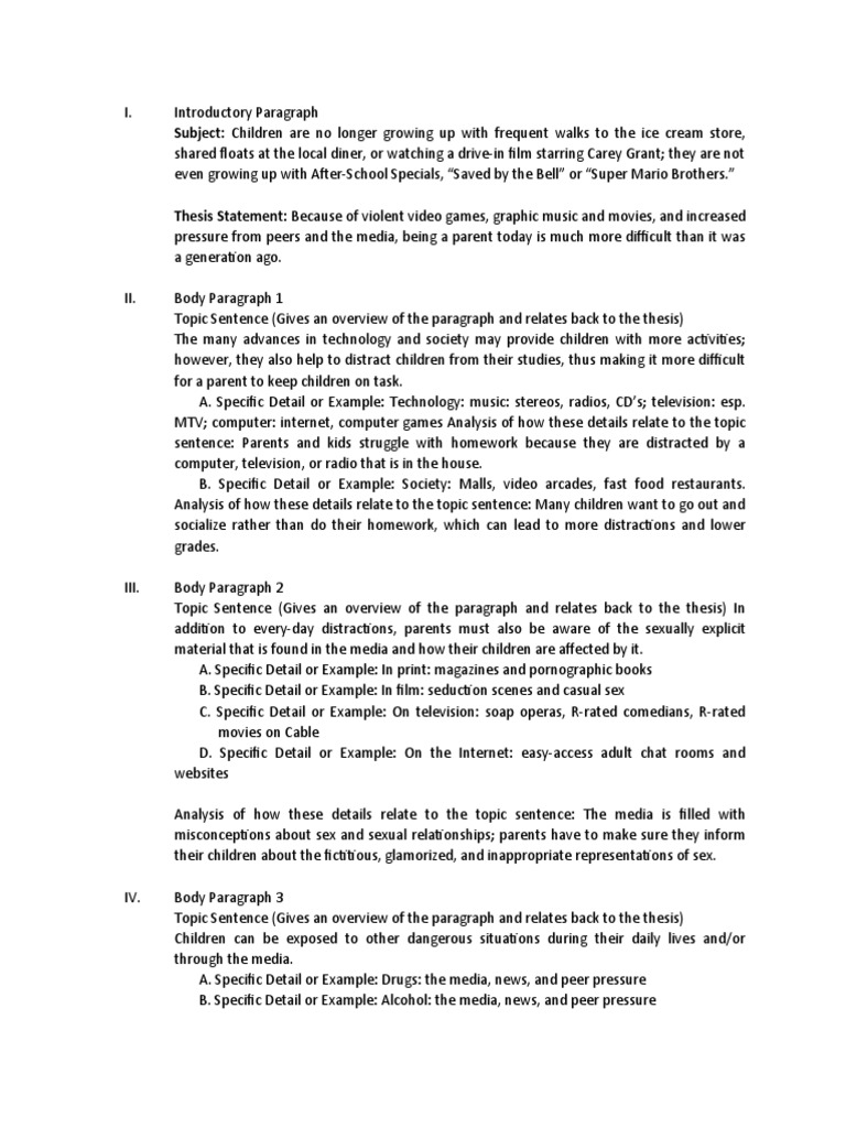 Halimbawa NG Balangkas Na Patalata | PDF | Video Games