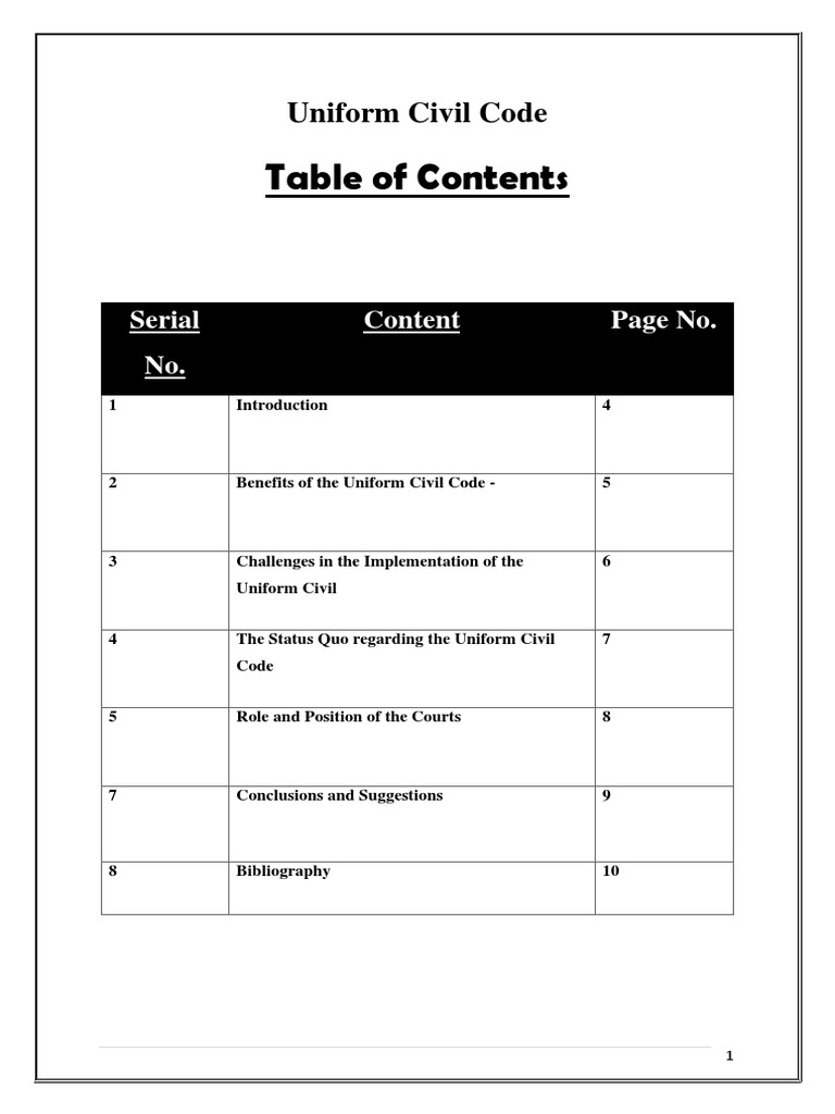 Uniform Civil Code | PDF | Social Institutions | Social Science