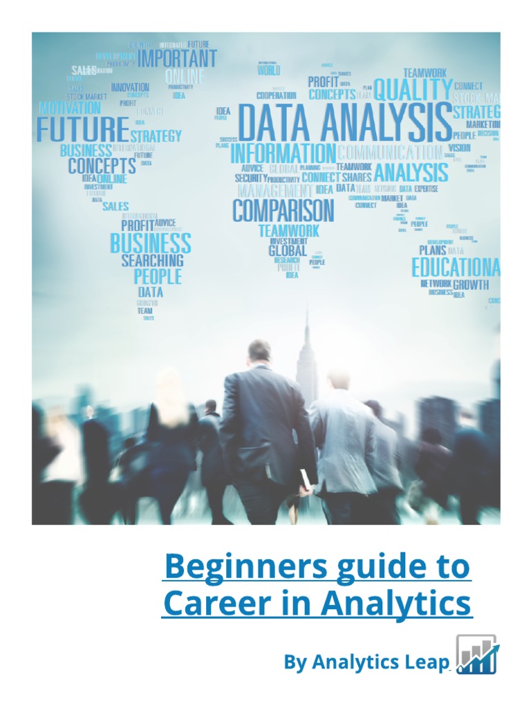 Beginners Guide To Career in Analytics V3 | PDF | Analytics | Data