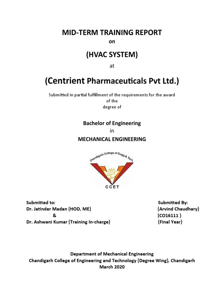 Centrient: (Pharmaceuticals PVT LTD.) | PDF | Engineering | Science