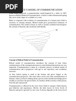Frank Dance's Model of Communication PDF | PDF | Helix | Communication