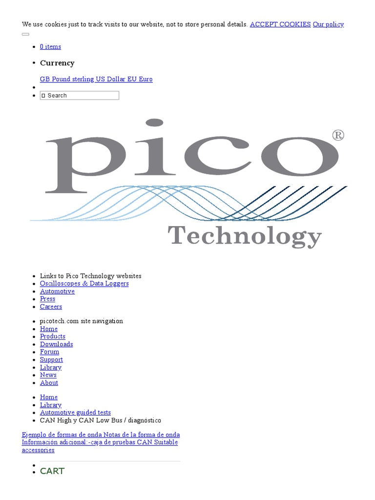Pico - CAN High y CAN Low Bus - Diagnóstico | Descargar gratis PDF ...