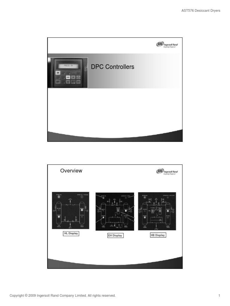 07 DPC Control For HL, EH, and HB Dryers | PDF | Clothes Dryer | Switch