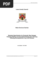 Sanitary General Notes and Specifications | PDF