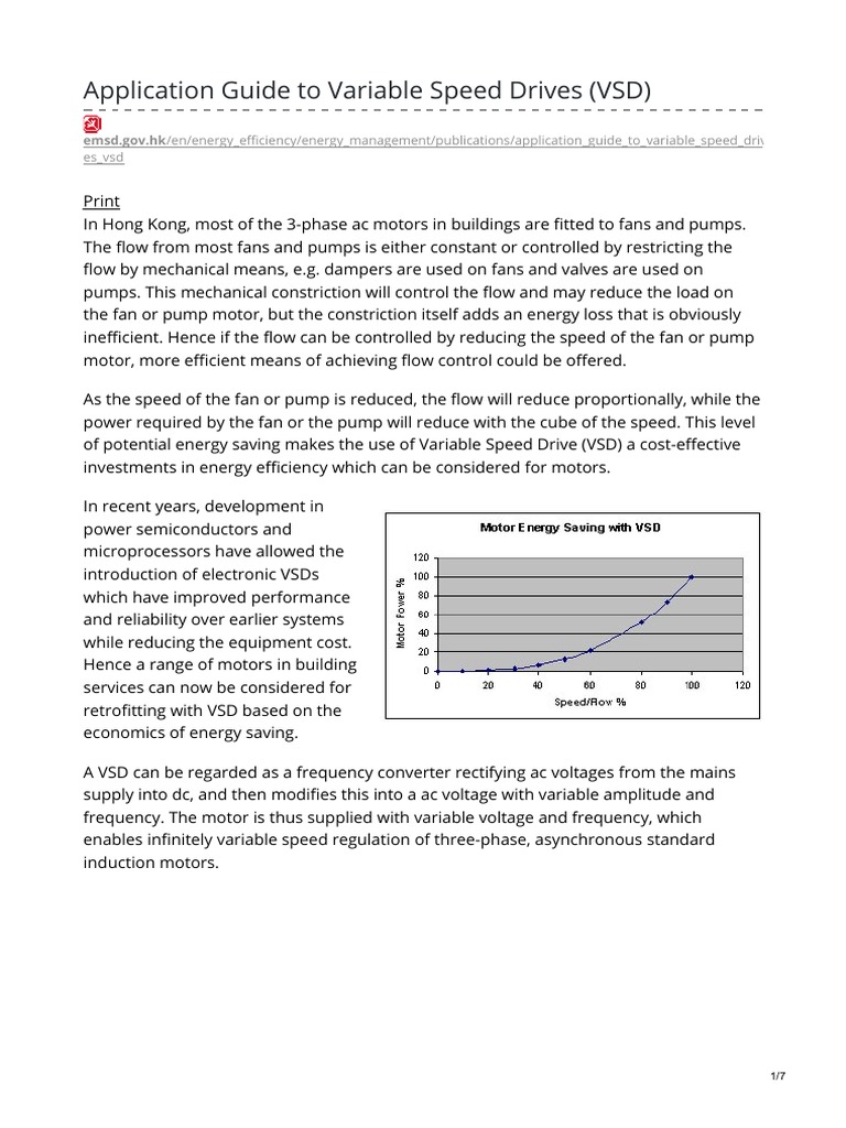 VSD Applications in Air Handling Units | PDF | Ventilation ...