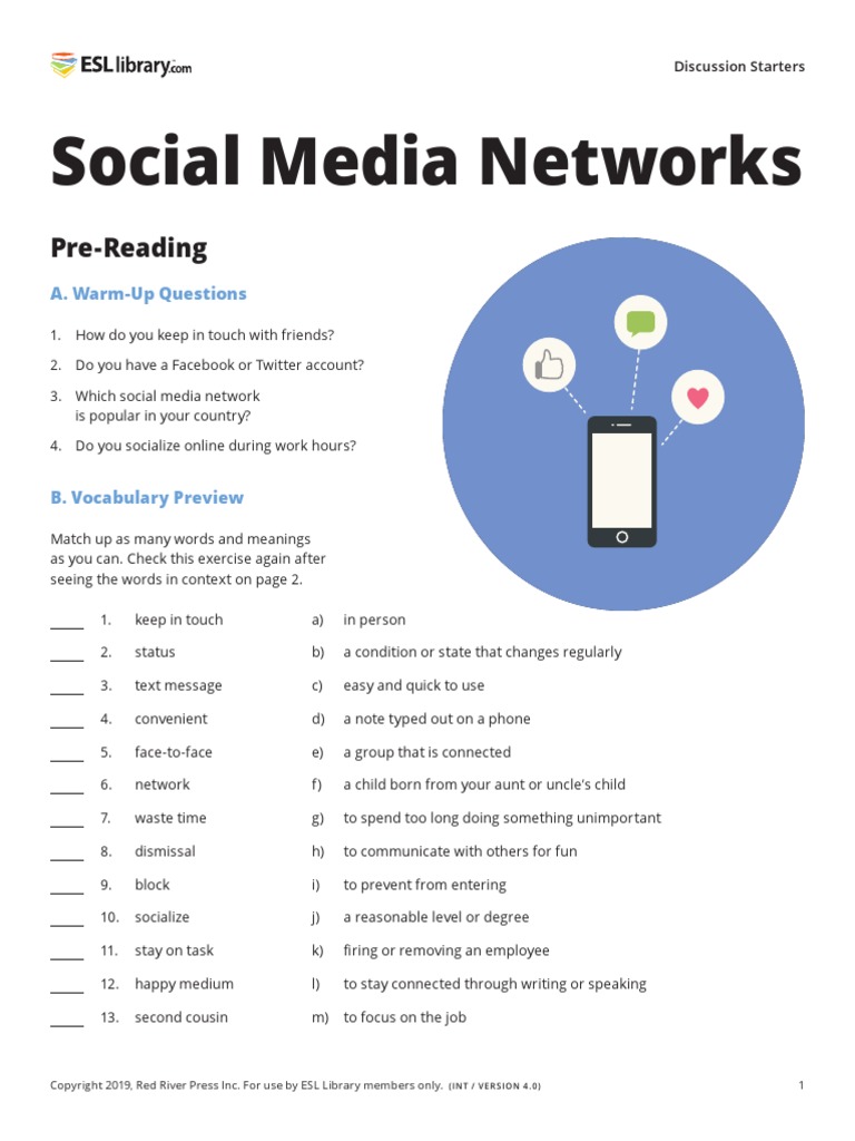 Social Media Networks - US | PDF | Social Media | Popular Culture ...
