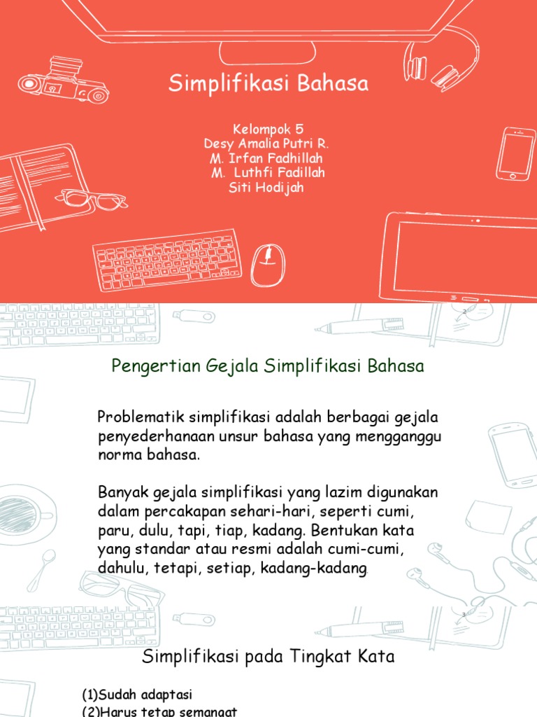 Simplifikasi Bahasa | PDF | Karier & Perkembangan