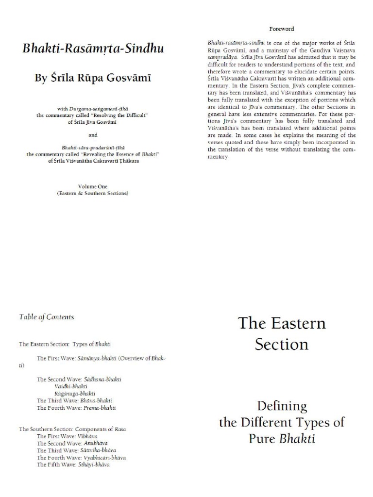 Bhakti-Rasamrita-Sindhu - v.2 - Eng PDF | PDF | Krishna | Hinduism