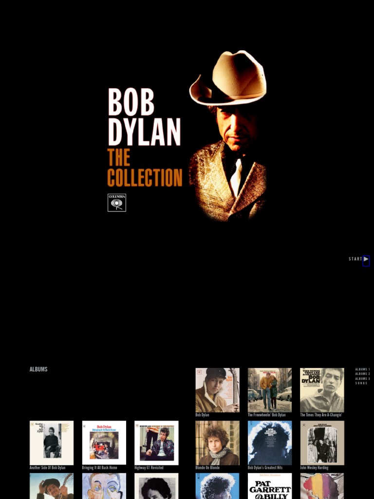 Digital Booklet Bob Dylan The Collection PDFPDF PDF | PDF | Bob Dylan ...