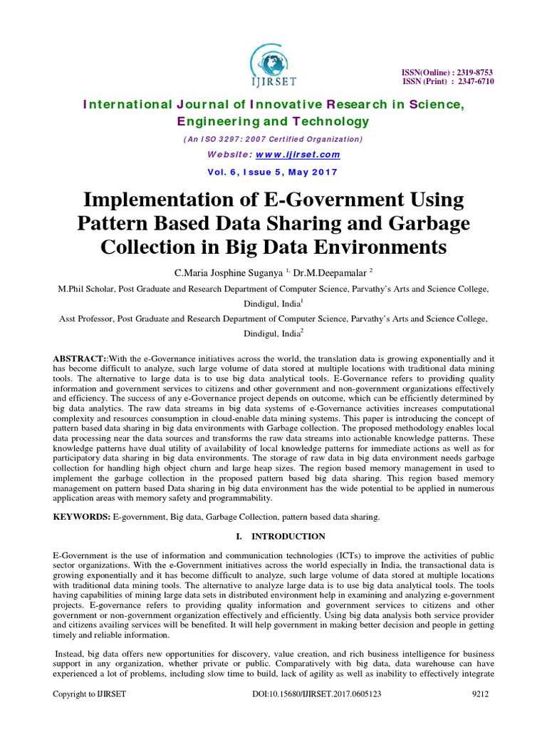 5 PDF | PDF | Big Data | E Government