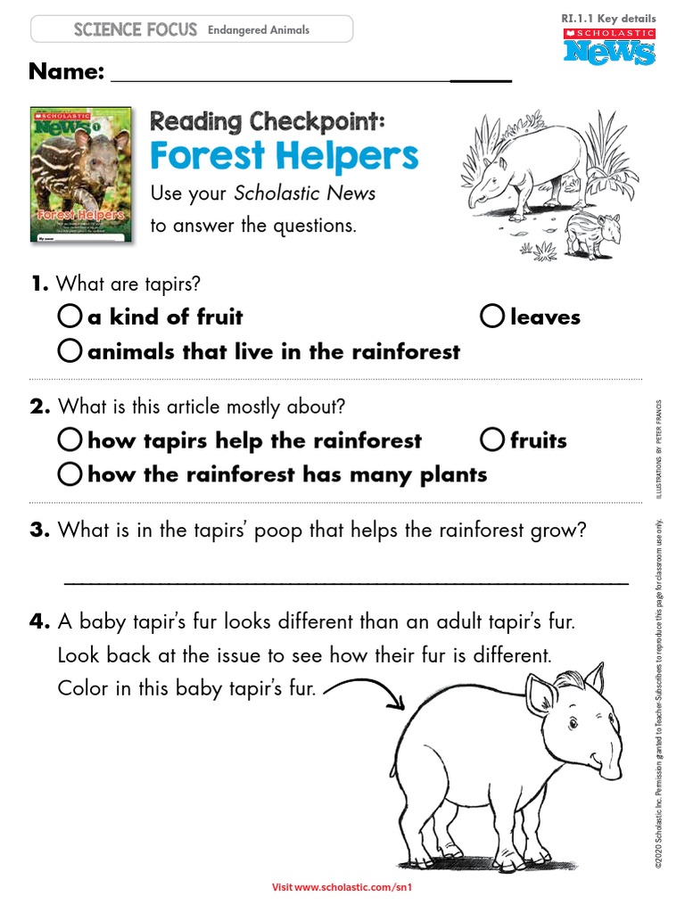 Forest Helpers: O O O O O O | PDF