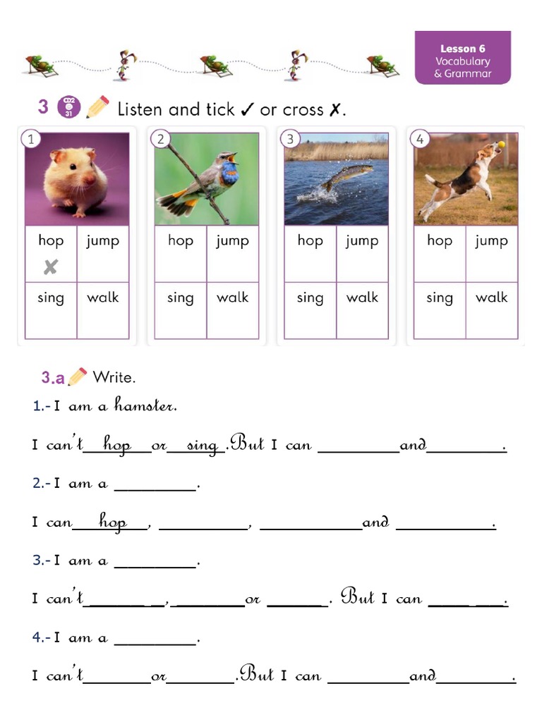 Listening Lesson6 Unit5 1º | PDF