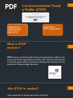 ETOP Analysis: Identifying Business Threats and Opportunities | PDF ...