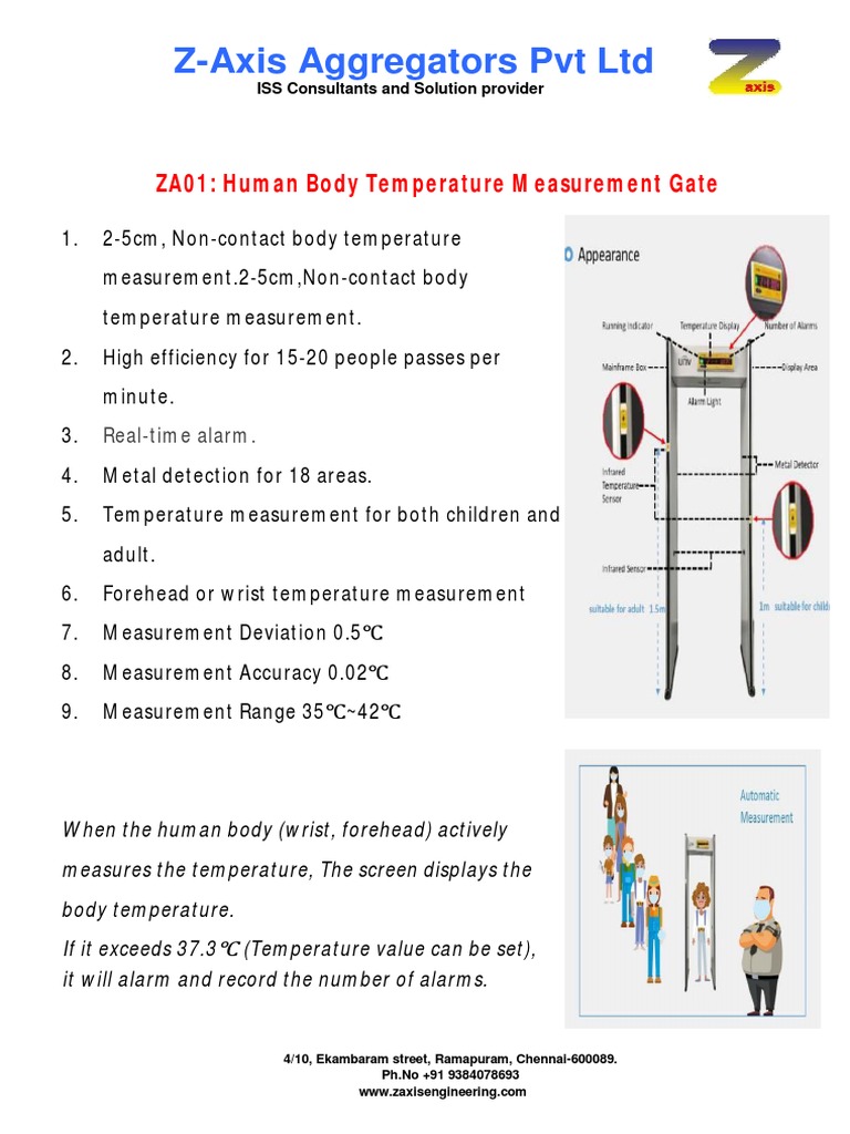 Thermal Screening System PDF | PDF | Camera | Temperature