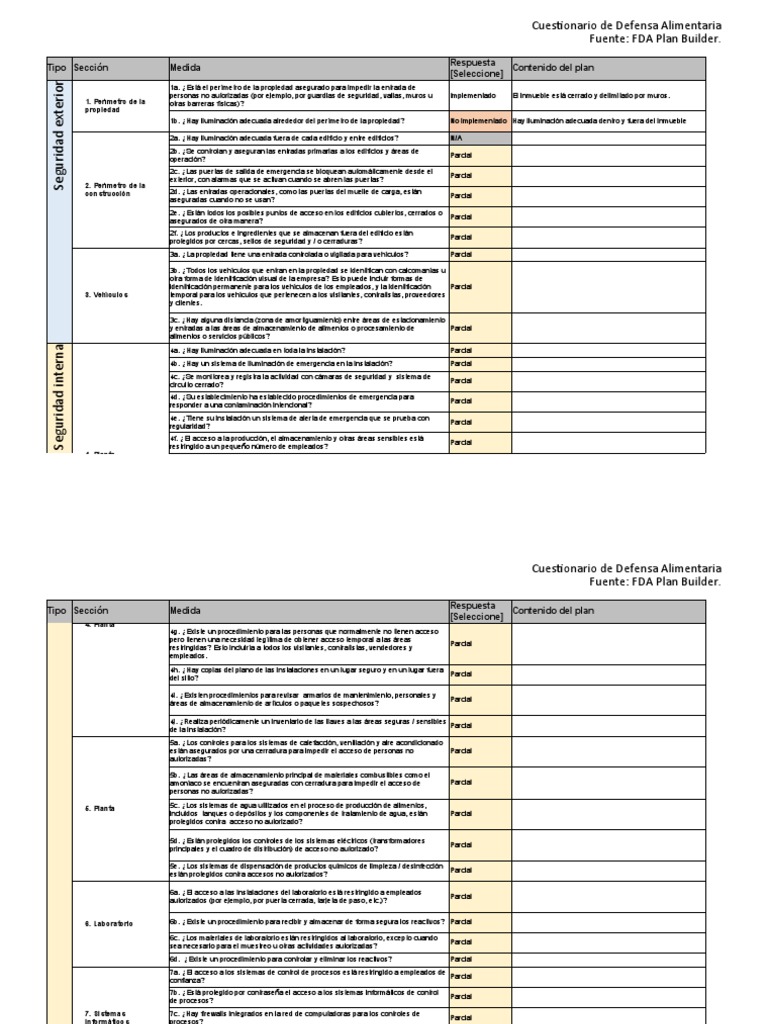 Fda Plan Builder | PDF | Agua potable | Agua