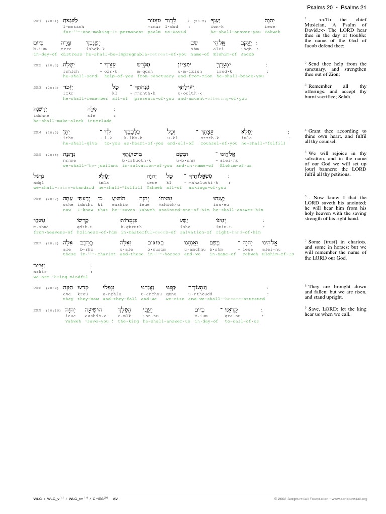 Hebrew Interlinear Bible PDF | PDF | Books Of The Hebrew Bible | Bible ...