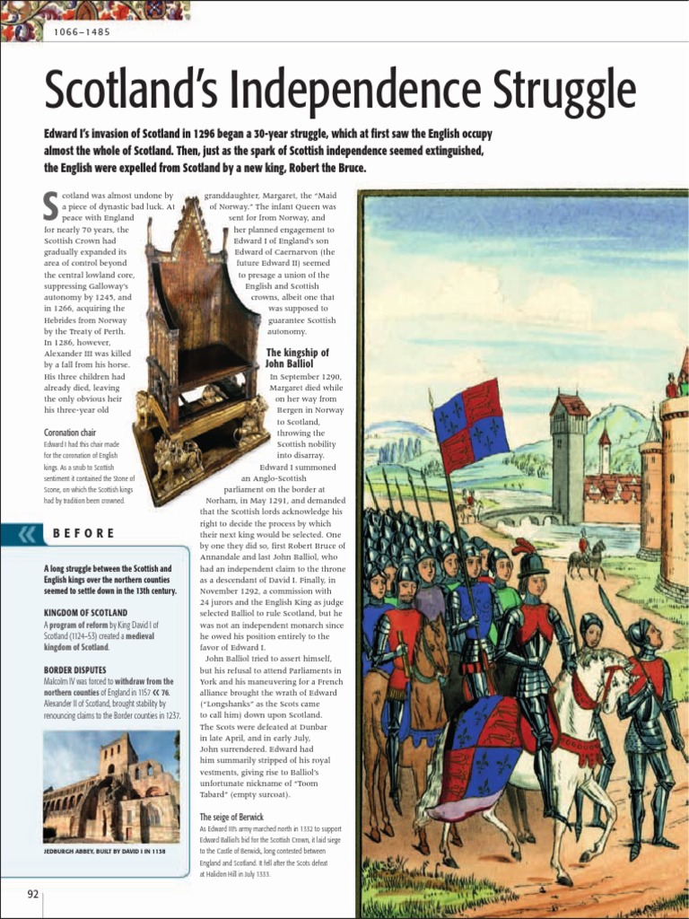 John Balliol and Scotland's Turmoil | PDF | Scotland | Medieval Scotland