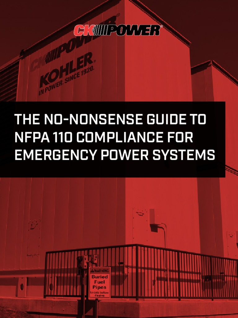 The No-Nonsense Guide To Nfpa 110 Compliance For Emergency Power ...