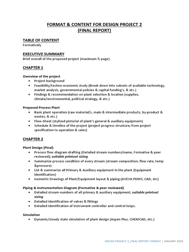 FINAL REPORT FORMAT Design Project 2 | PDF | Heat Exchanger | Heat Transfer