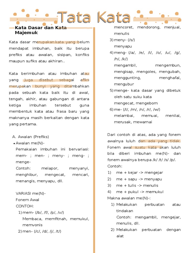 Tata Kata | PDF
