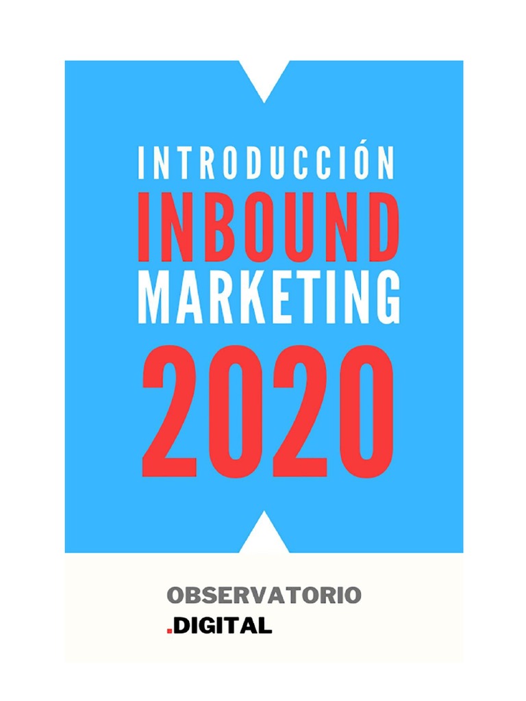 Inbound Marketing | PDF | Cliente | Marketing