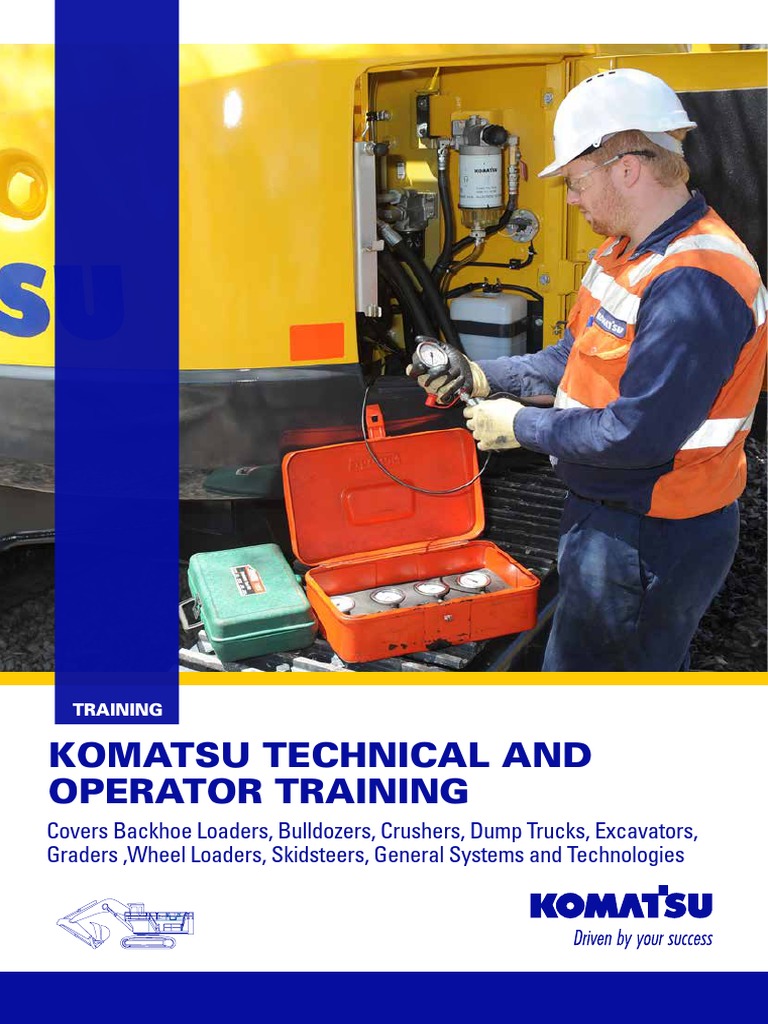 Komatsu Technical Operator Training v6 | PDF