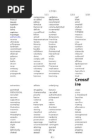 C1 CEFR Vocabulary Word List - Words for Advanced Students 2 | PDF
