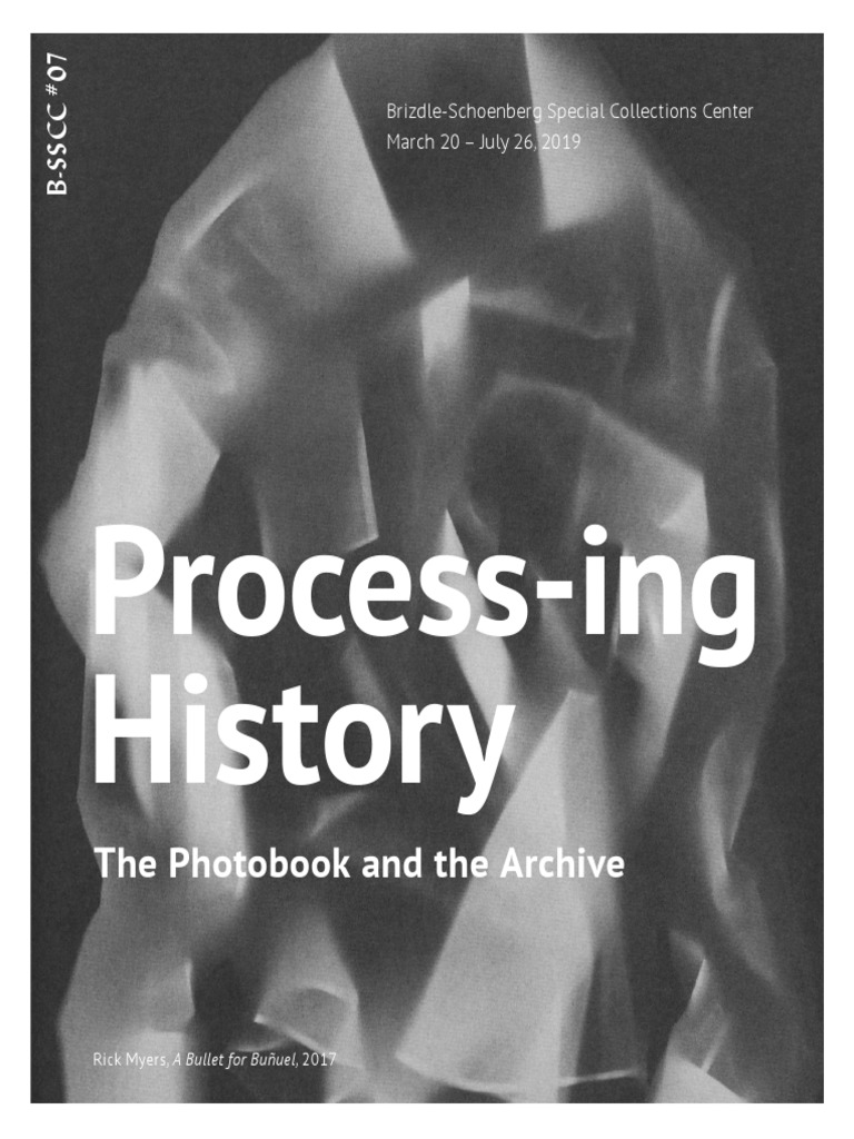 Processing History The Photobook | PDF | Art Media