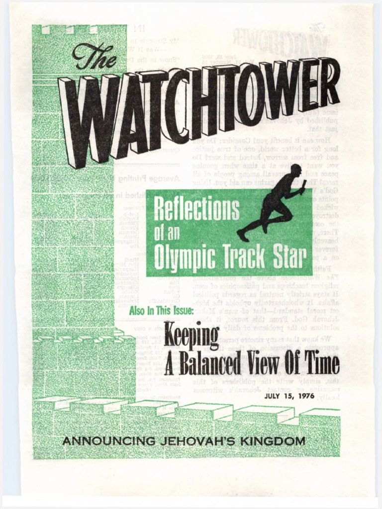 Watchtower 15 Julio 1976 | PDF | Satan | Faith Healing
