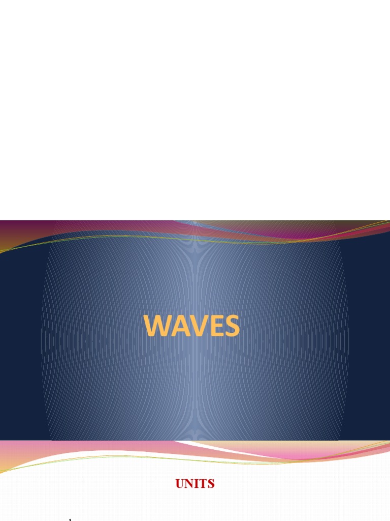 Waves | PDF | Waves | Frequency