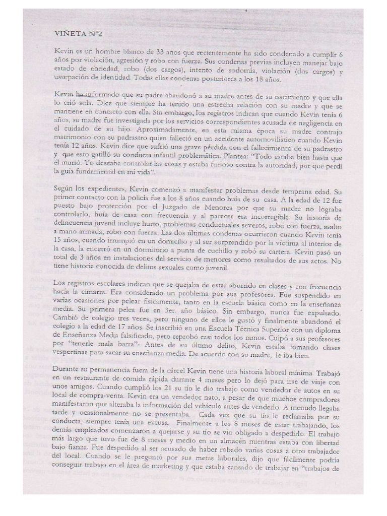 Caso Kevin PDF | PDF