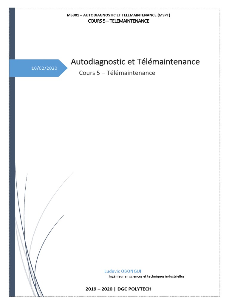 CM 5 - Télémaintenance - ADTM - AE3 | PDF | Technologie numérique | Informatique