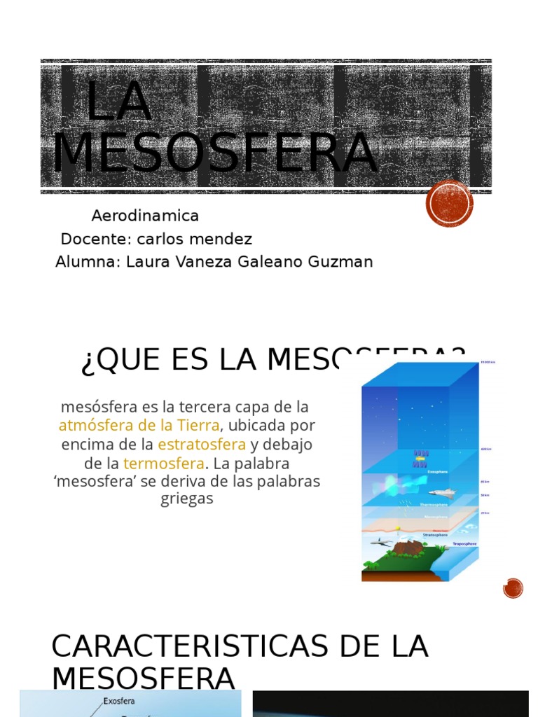 Capa Mesosfera | PDF