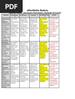 Instructions For Creating Your EPortfolio Using Google Sites | PDF