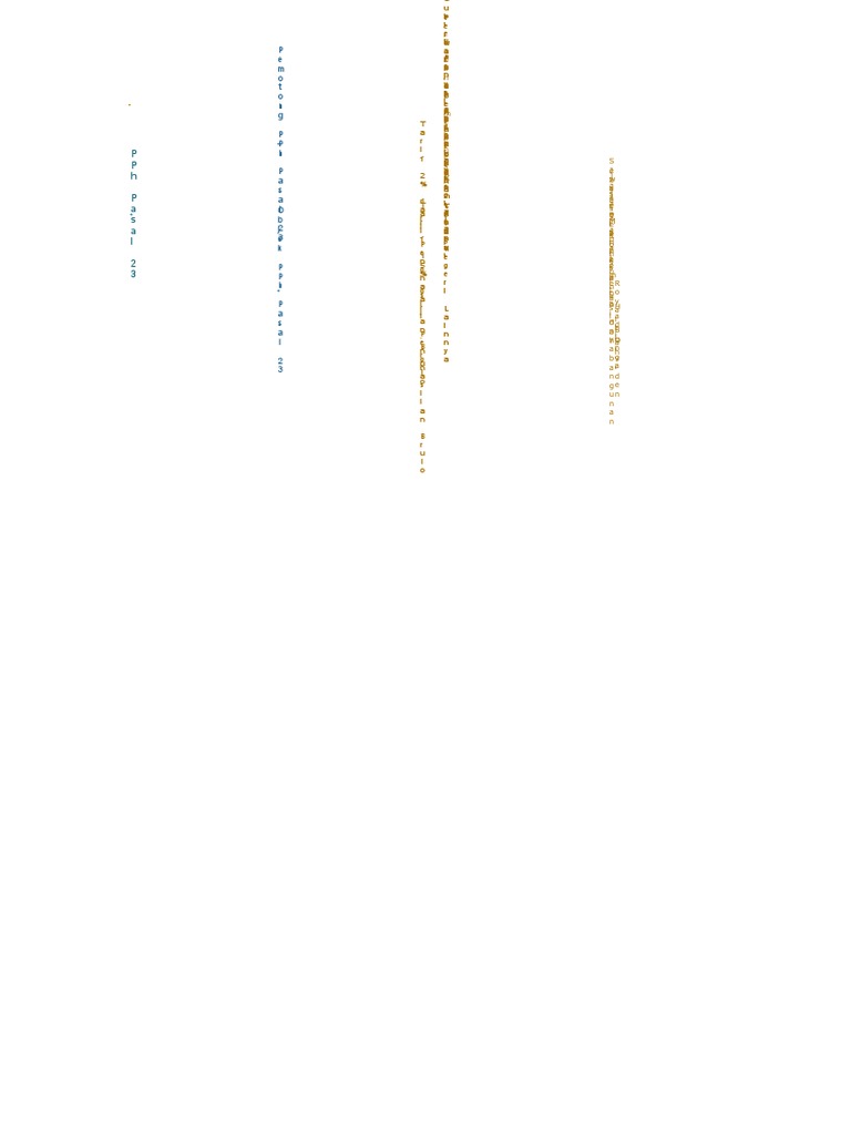 Mind Map PPH Pasal 23 | PDF