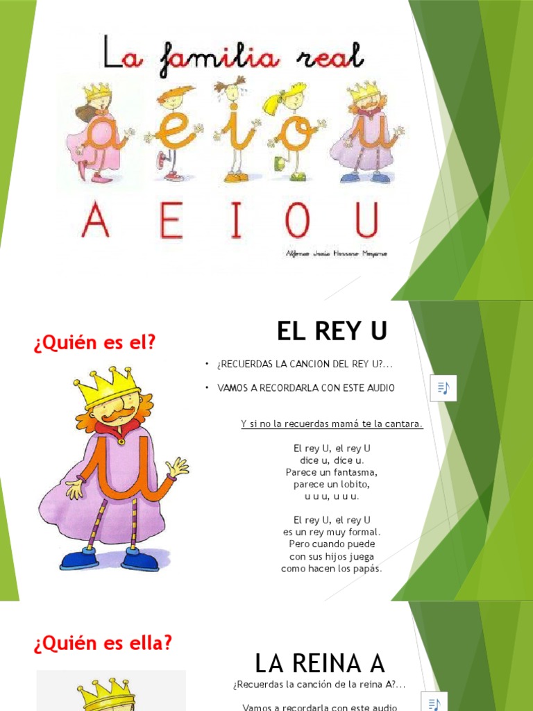 La Familia Real Vocal U - A | PDF