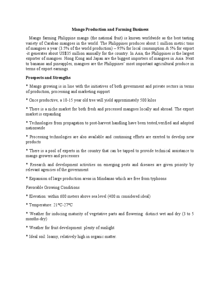 Mango Pro. Handouts | PDF | Grafting | Pruning