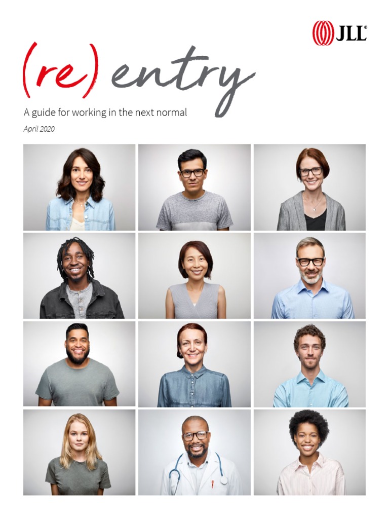 JLL Reentry Guide For Working in The Next Normal | PDF | Personal ...